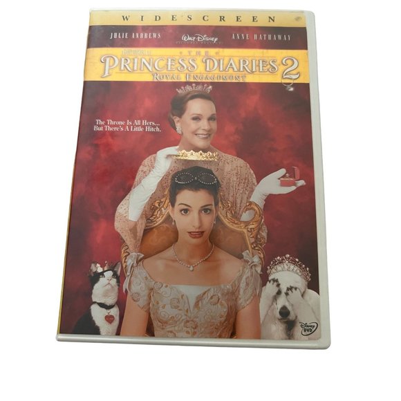 Disney | Media | Disney Princess Diaries 2 Dvd Widescreen Julie Andrews ...